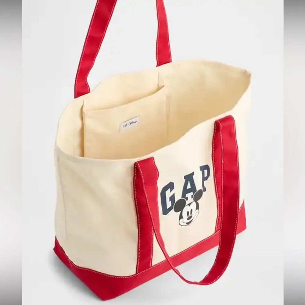 GAP Factory | Bags | Gap Disney Red Mickey Tote Bag | Poshmark